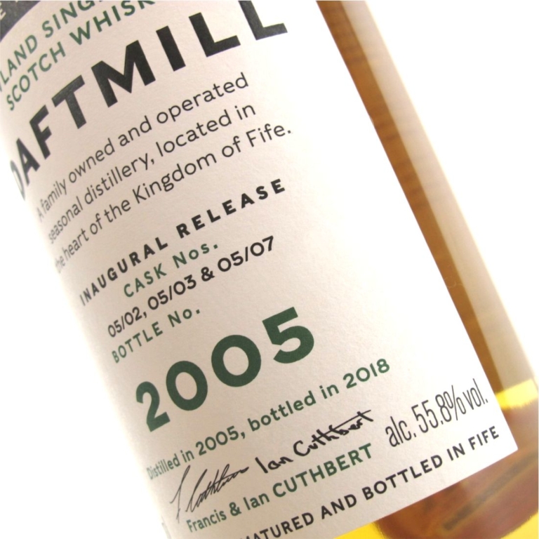 Daftmill Lowland Single Malt Scotch Whisky. Cupar, Fife. - Daftmill ...